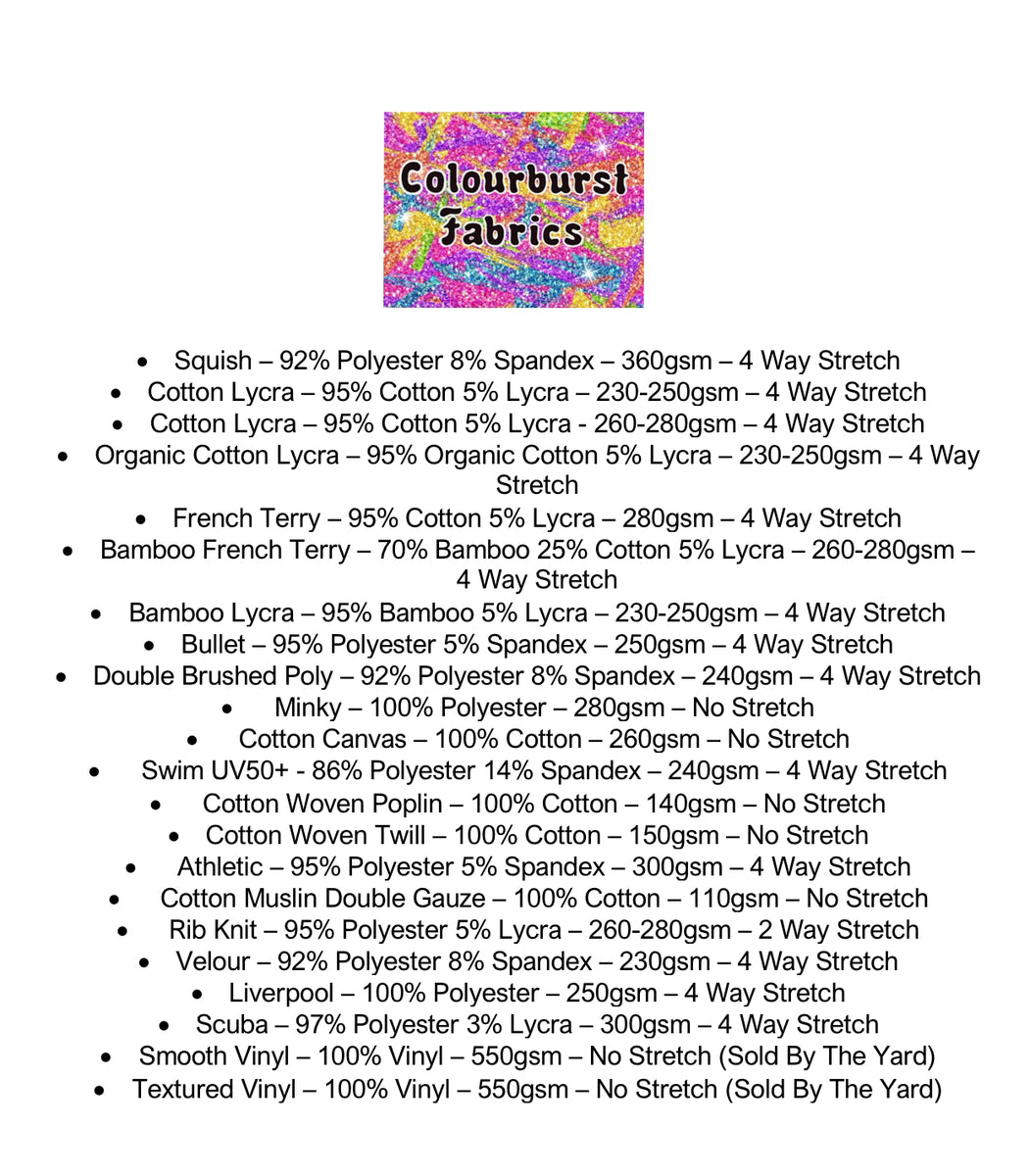 "Claw Machine Cuties" | Fabric for preorder | 22 bases – Colourburst ...